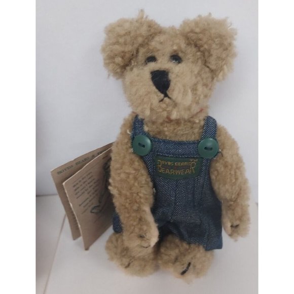 Boyds Bears | Toys | Boyds Bears Huck With Blue Jean Overalls Vintage ...